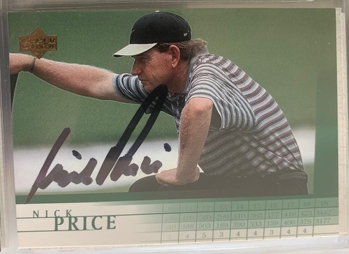 Nick Price autographed Upper Deck golf trading card | eBay