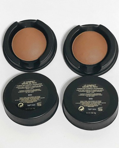 YSL Fusion Ink Compact Foundation #B60 Travel Size 5g Yves Saint ...
