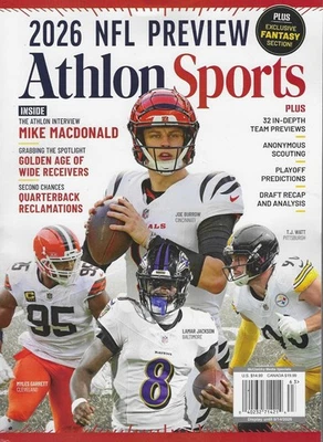Athlon Sports Magazine 2026: Pro Football Preview (The