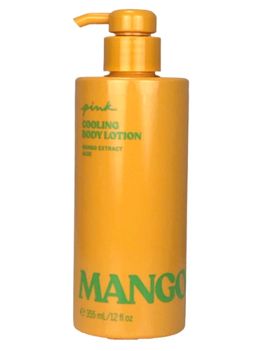 VICTORIA'S SECRET PINK MANGO COOLING BODY LOTION CREAM ALOE 12 oz NEW ...