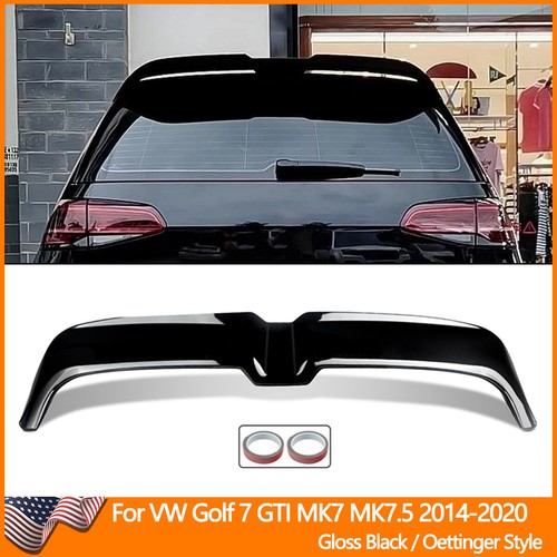 Rear Roof Spoiler Wing For Volkswagen GOLF 7 MK7 MK7.5 GTI 2014-2020 ...