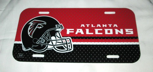 ATLANTA FALCONS Multi-Color LICENSE PLATE #16 - NEW | eBay