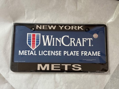 MLB New York Mets License Plate Frame S/L Printed NEW | eBay