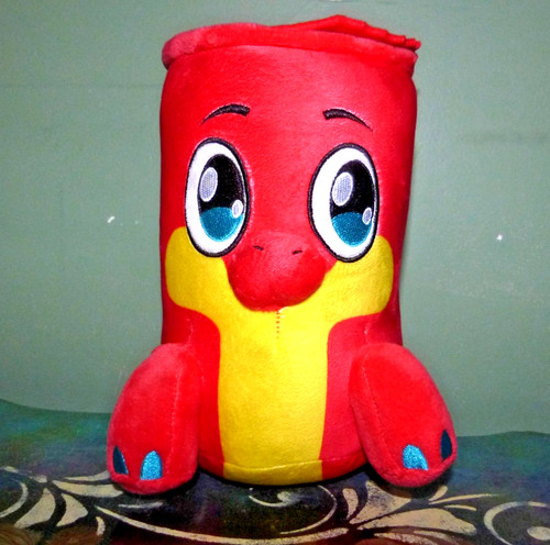 LankyBox Sticky n Canny Plush Stuffed Toy 9" Red Yellow Blue | eBay