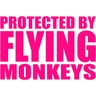 Flying Monkeys - Set of 6 - Car or Wall or Sign Vinyl Decal - Select ...