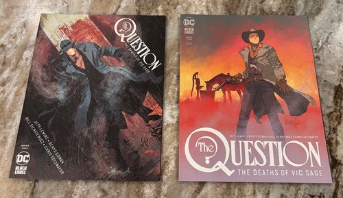 DC Comics The Question Books 1 & 2 with Variant cover graphic novels | eBay