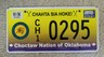 REAL OKLAHOMA CHOCTAW NATION LICENSE PLATE INDIAN TRIBE AUTO NUMBER CAR ...
