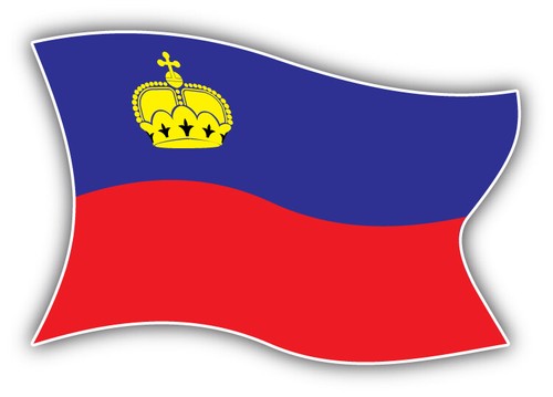Liechtenstein Flag Car Bumper Sticker Decal | eBay