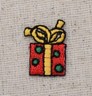 Christmas - Christmas Present- Gift - Iron On Applique Patch - Crafts ...