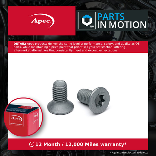 Brake Disc Bolt Rear Braking System 18.9mm Length For Land Rover Mini ...