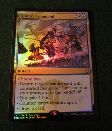 Ojutai's Command foil buy-a-box promo | eBay
