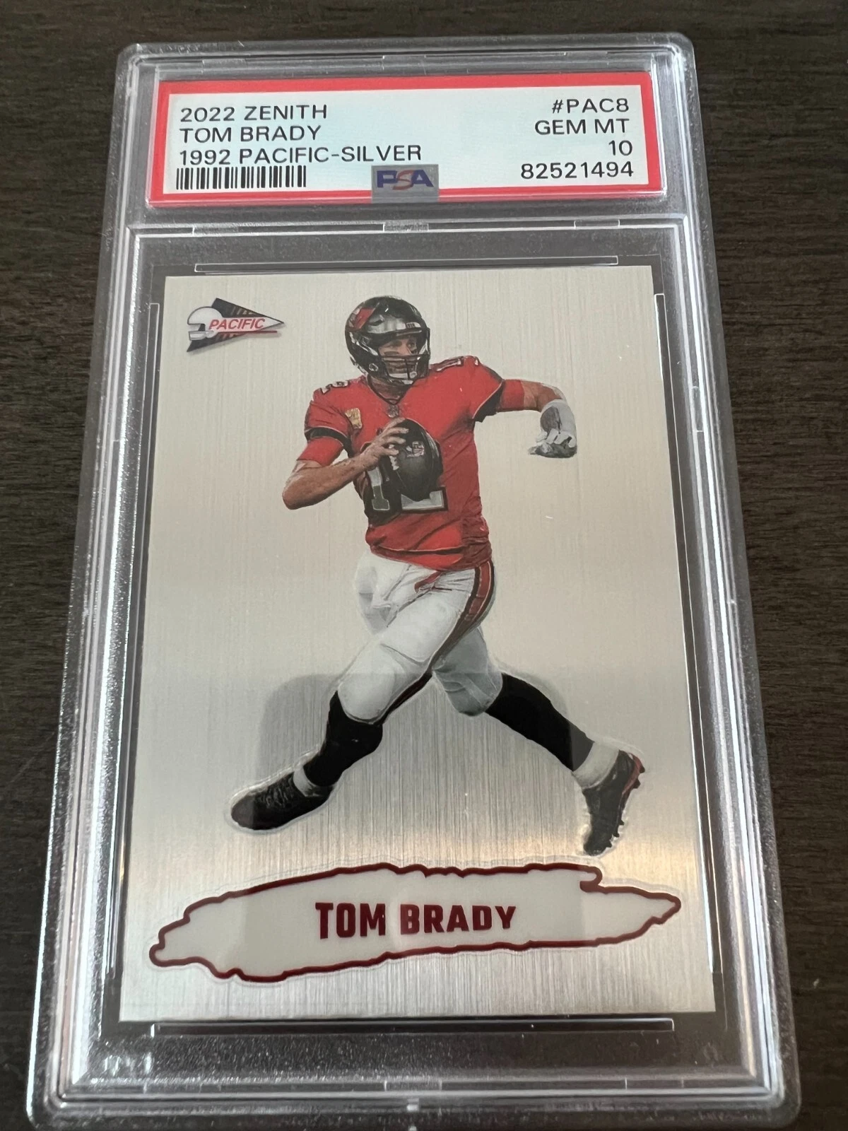 Tom Brady 2022 Zenith #PAC-8 1992 Pacific - Silver Price Guide - Sports ...