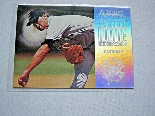 Andy Pettitte 1996 Fleer Rookie Sensation Insert Card #14 | eBay