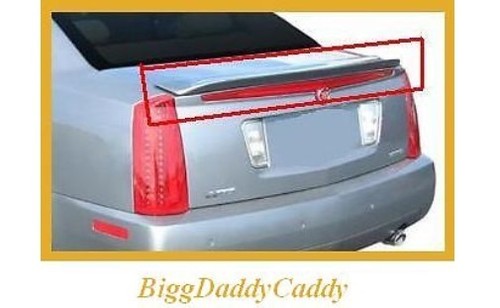 Cadillac STS 2005 06 07 2008 09 10 2011 SPOILER!! WHITE DIAMOND!! | eBay