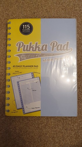 NEW Pukka Pad A5 Daily Planner Pad 115 Tear Off Designed Sheets | eBay UK