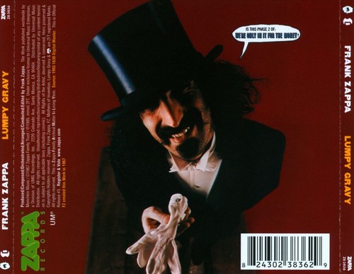 FRANK ZAPPA - LUMPY GRAVY NEW CD 824302383629| eBay