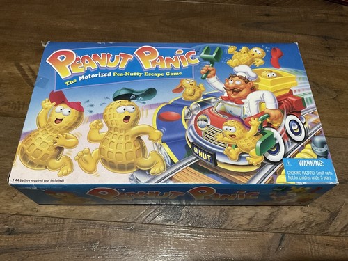 Vintage Peanut Panic Game 1994 Parker Brothers 40182 Motorized Escape ...