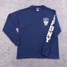 FDNY Long Sleeve Officially Licensed Keep Back 200 Feet T-Shirt Navy | eBay