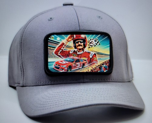 Dale Earnhardt Hat, Removeable Metal Patch,Snapback | eBay