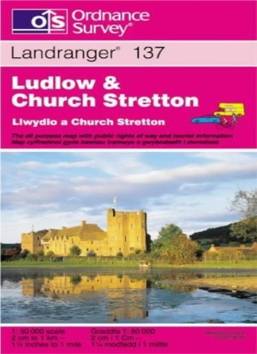 Landranger Map 0137: Ludlow & Church Stretton By Ordnance Survey | eBay