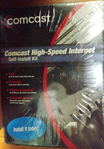 Comcast High-Speed Internet Self-Install Kit, New Sealed | eBay