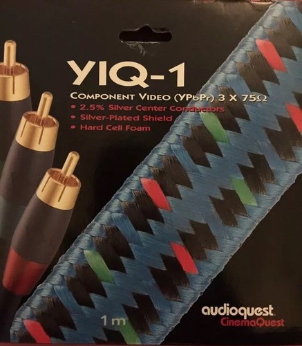 Audioquest YIQ-1 Component Video Cable 1m | eBay