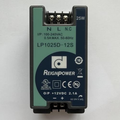 1pcs REIGNPOWER 25W 12V 2.1A Rail Type Switching Power Supply LP1025D-12S | eBay