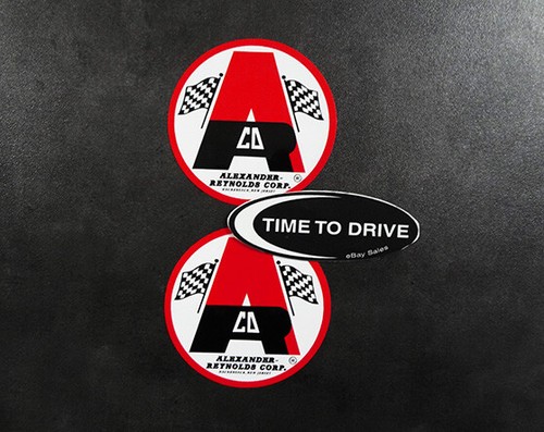 2x ARCO decals Alexander Reynolds Corp. stickers Mini Bike graphics ...