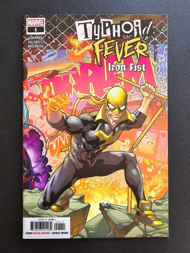 Marvel Comics Typhoid Fever Iron Fist #1 February 2019 RB Silva Cover ...
