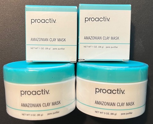 Lot of 4 PROACTIV AMAZONIAN CLAY MASK 1 3 oz Bottles NEW & SEALED Skin ...