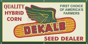 Dekalb Seed Corn Sign for sale | eBay