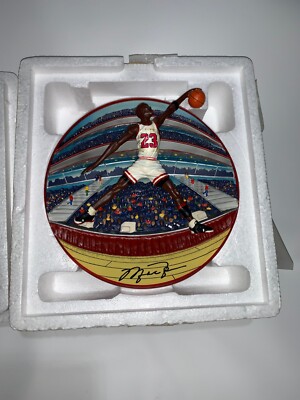 Michael Jordan Plates In Bradford Exchange Collector Plates for sale | eBay