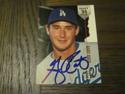 GARY RATH SIGNED AUTOGRAPHED 1994 STADIUM CLUB DRAFT ROOKIE RC CARD | eBay