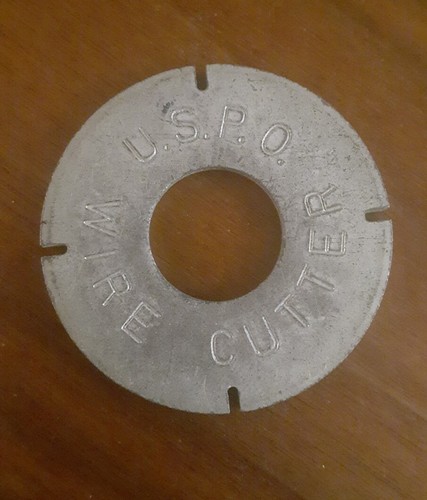 Antique United States Post Office Newspaper Bundle Wire Cutter U.S.P.O ...