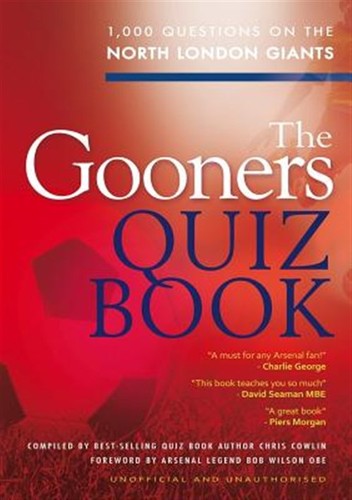 The Gooners Quiz Book, Like New Used, Free shipping in the US | eBay
