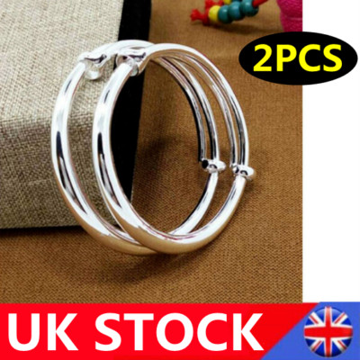 925 Solid Silver Bangle for sale | eBay