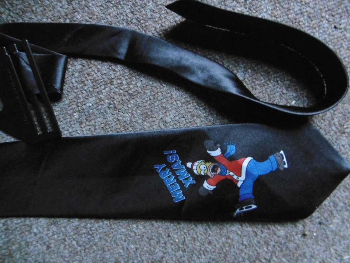 Corbatas Y Correas De Los Simpson Figura De Milhouse Como Superhéroe