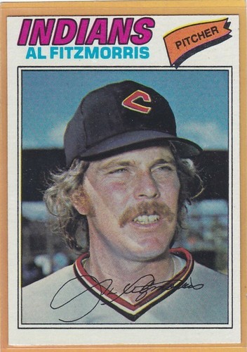1977 TOPPS BASEBALL AL FITZMORRIS #449 INDIANS NM *91347 | eBay