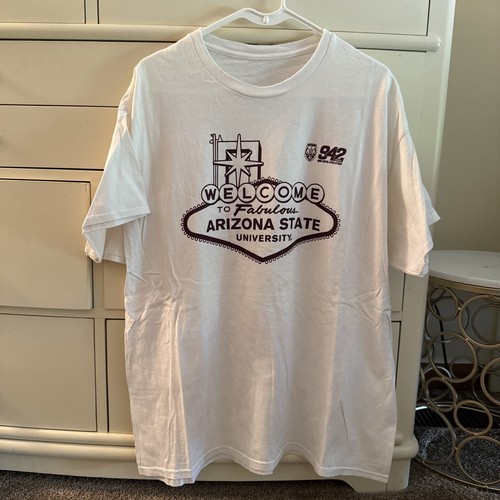 Las Vegas Theme Arizona State University T-Shirt, Sun Athletics 942 ...