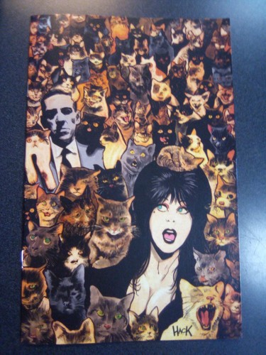 Elvira Meets Hp Lovecraft #4 Cover F 1:10 Hack Virgin Variant Comic ...