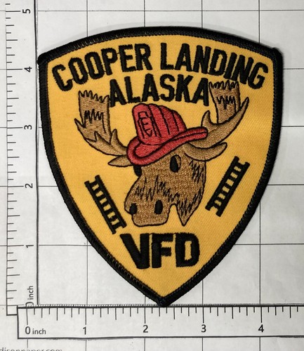 Cooper Landing Alaska Fire Rescue Patch EMS Ambulance EMT Paramedic | eBay