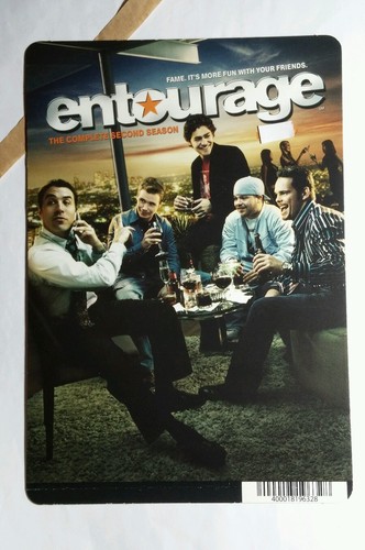 ENTOURAGE SECOND SEASON SITTING PHONE DRINKING TABLE BACKER CARD (NOT A ...