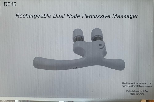 HealthmateForever Rechargeable Dual Node Percussive Massager | eBay