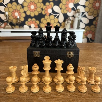 Antique Chess Set for sale | eBay UK