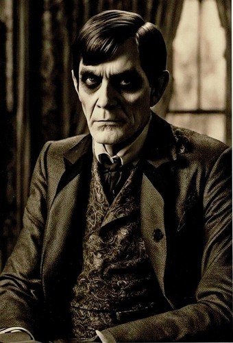Original Art 4x6 portrait of Barnabas Collins photo print at The Old ...