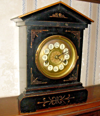 Hac Clock in Antique Mantels & Carriage Clocks 1900-Now for sale | eBay