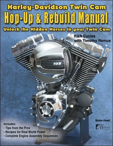 Harley Davidson Twin Cam Hop-Up & Rebuild Engine Manual~Pro Tips~up HP ...