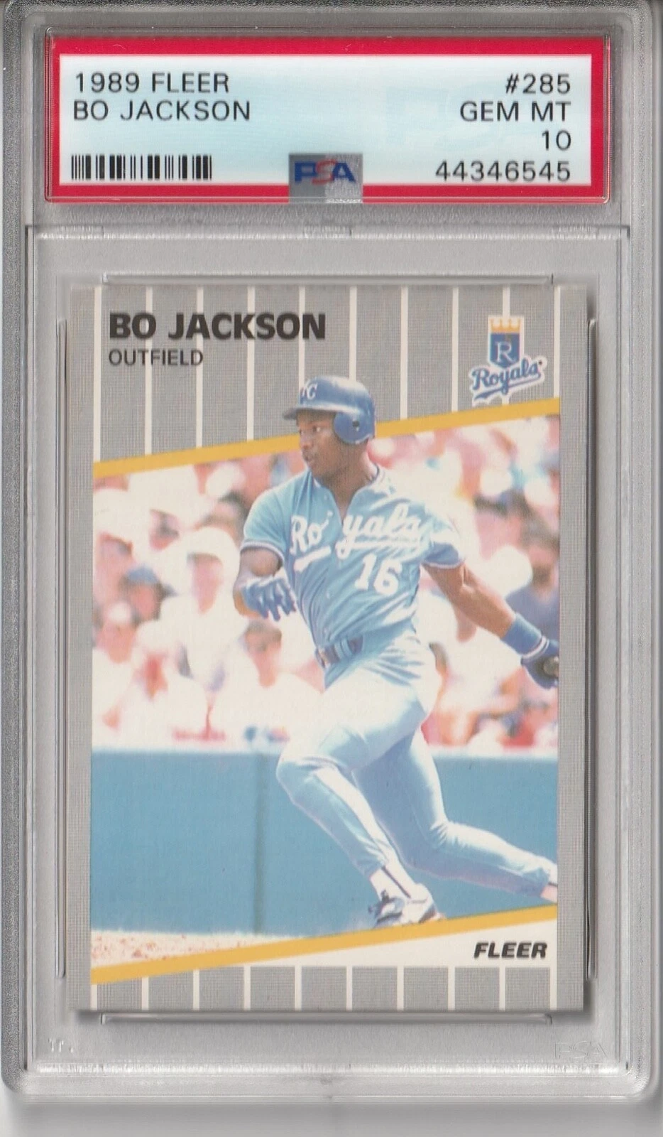 Bo Jackson 1989 Fleer #285 Base Price Guide - Sports Card Investor