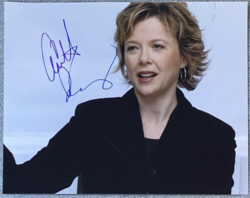 Annette Bening Signed In-Person 7.75x10 Color Photo - Authentic ...