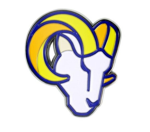 New NFL Los Angeles Rams Auto Car Truck Heavy Duty Metal Color Emblem ...